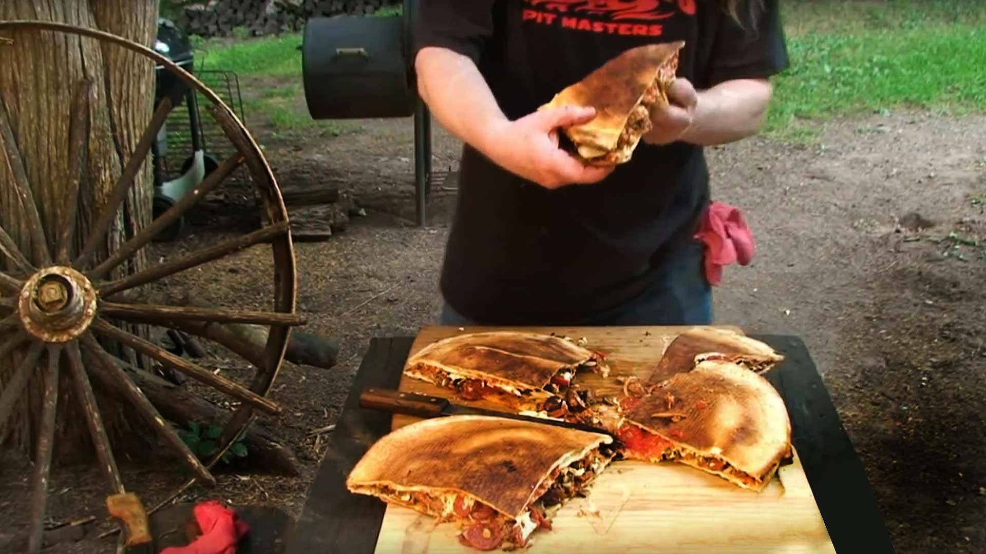Double Crust, Double Meat Pizza – BBQ Pit Boys