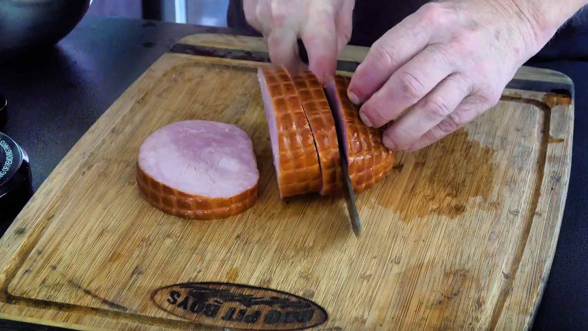 Real Grilled Ham and Cheese Burgers – BBQ Pit Boys