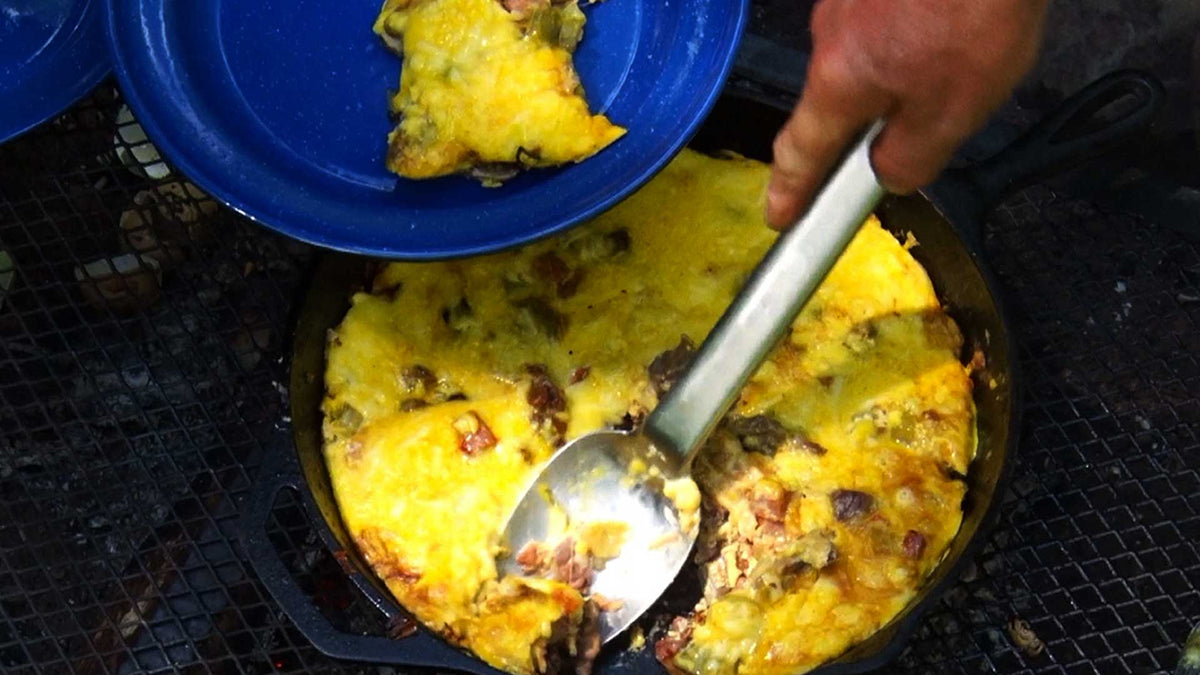 OPEN FIRE EGG, STEAK, HAM AND CHEESE BREAKFAST – BBQ Pit Boys