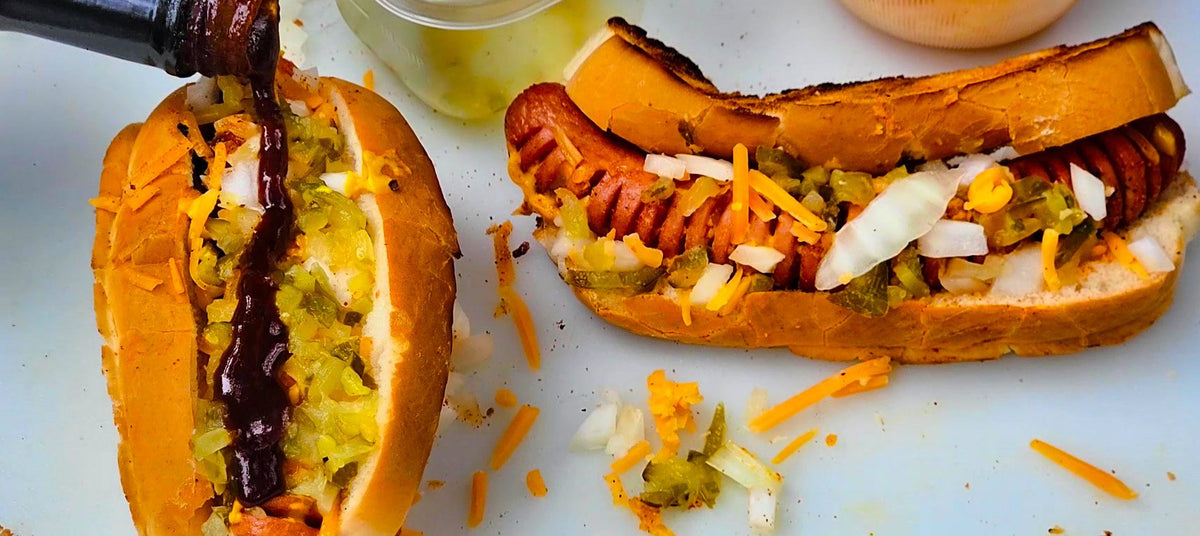 GRILLED SLINKY DOGS – BBQ Pit Boys